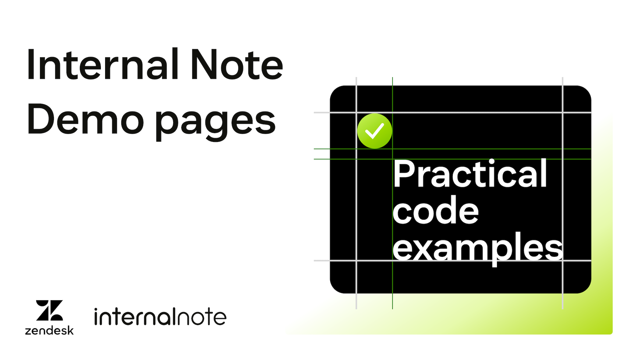 Internal Note Demo Page